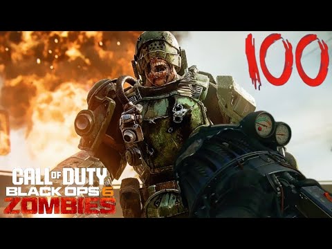 Reaching Round 100 In BO6 Zombies (Part 1) - YouTube