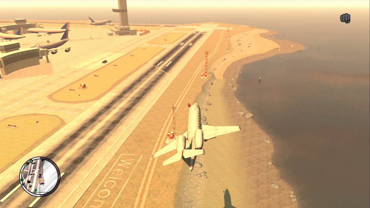 How to get a Plane in GTA IV -Xbox - YouTube