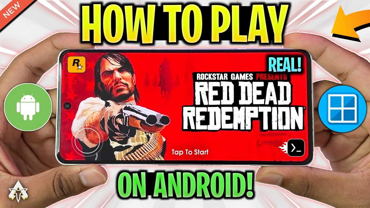 🔥 HOW TO PLAY RED DEAD REDEMPTION ON ANDROID - RDR1 ANDROID GAMEPLAY ...