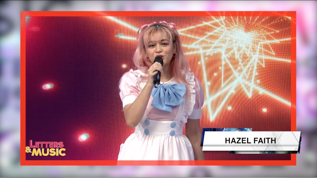 Hazel Faith this Saturday (June 03) on Letters and Music online - YouTube