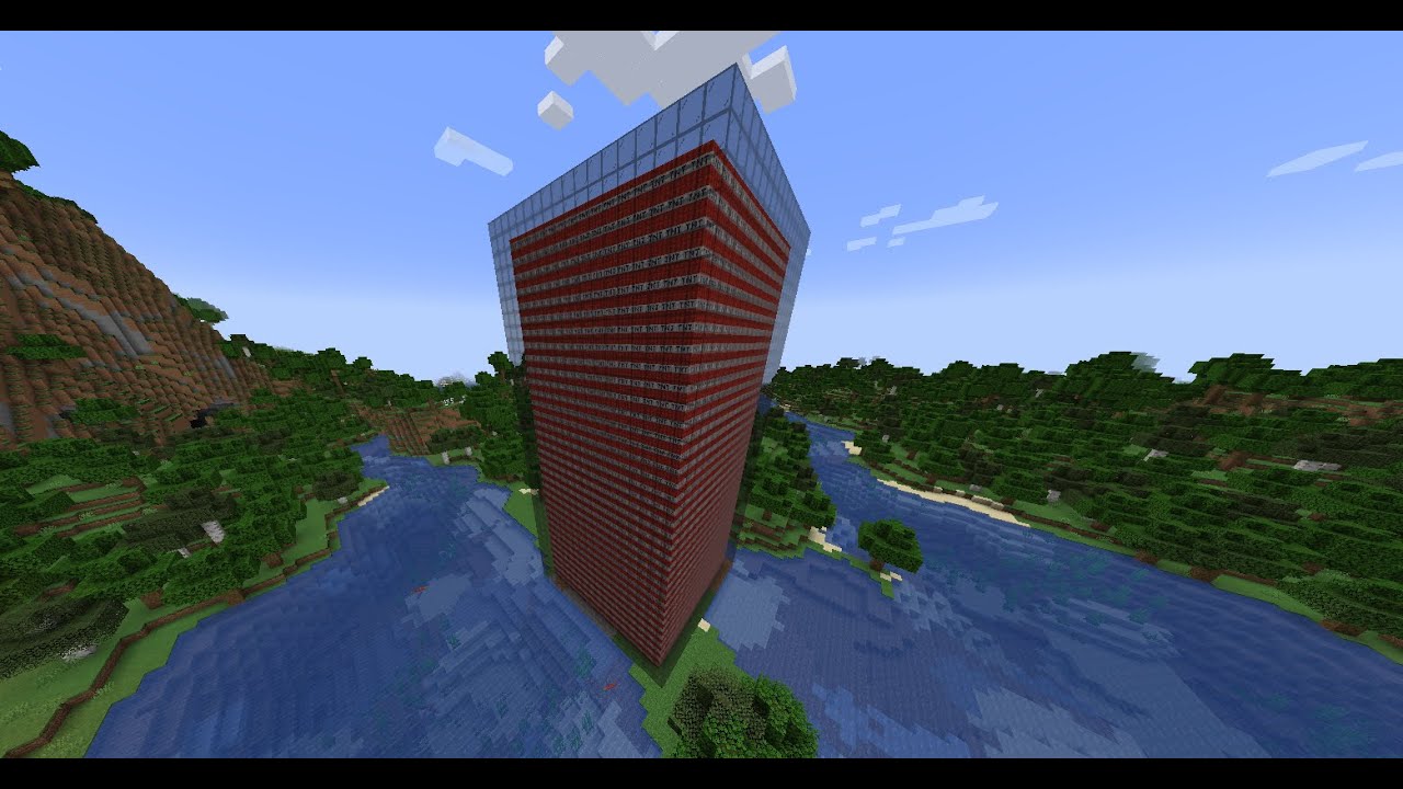 TNT chunk from top to bottom in minecraft survival || AD Gaming ...