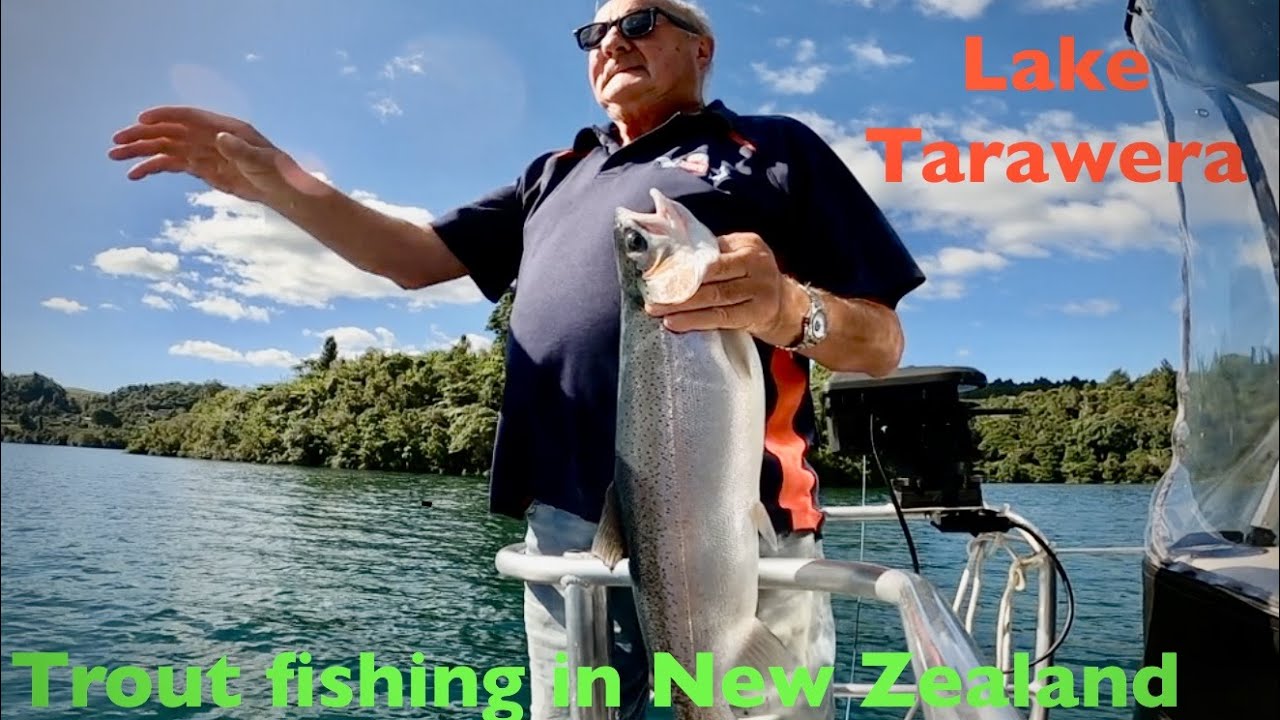 Trout Fishing Stunning lake Tarawera & Smoking Trouts in NZ Ep 177 ...