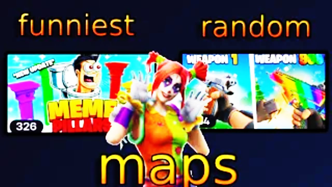 Testing the Funniest and Most Random Creative Maps - YouTube