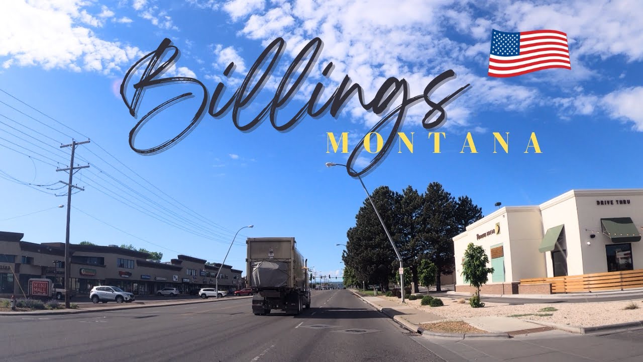 Tour around City of BILLINGS, Montana | United States [4K] - most ...