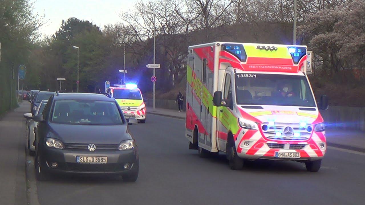 (Neues NEF) RTW ASB + NEF ASB Rettungswache Barbis/Zoll - YouTube