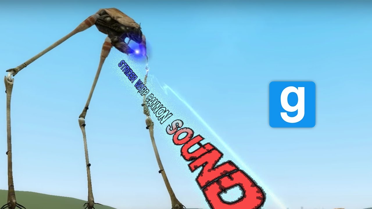 Strider Warp Cannon Sound in Garry's Mod - This Sound can also be ...