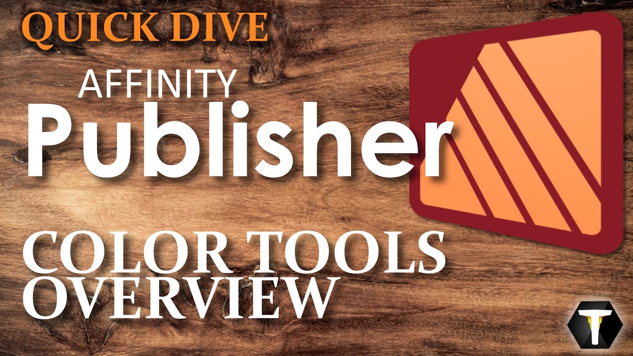 10 Affinity Publisher 2: Color Tools Overview - YouTube