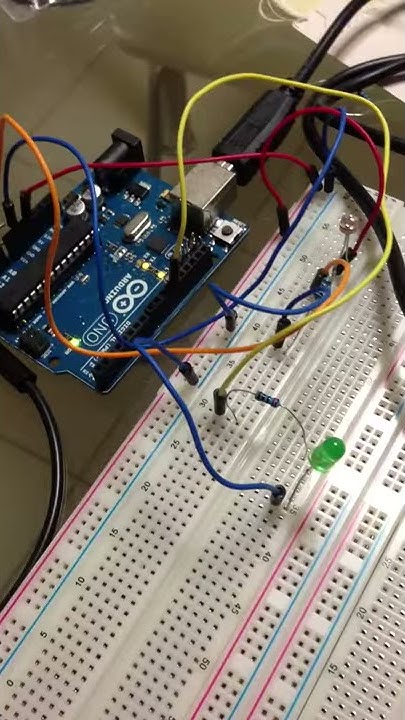 Ligando led controlado por LDR - Arduino - YouTube