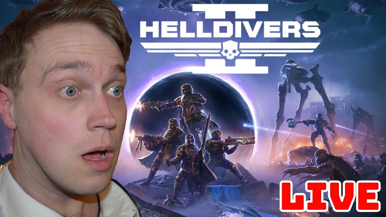 LIVE - NEW HELLDIVERS 2 ILLUMINATE UPDATE IS AMAZING - YouTube