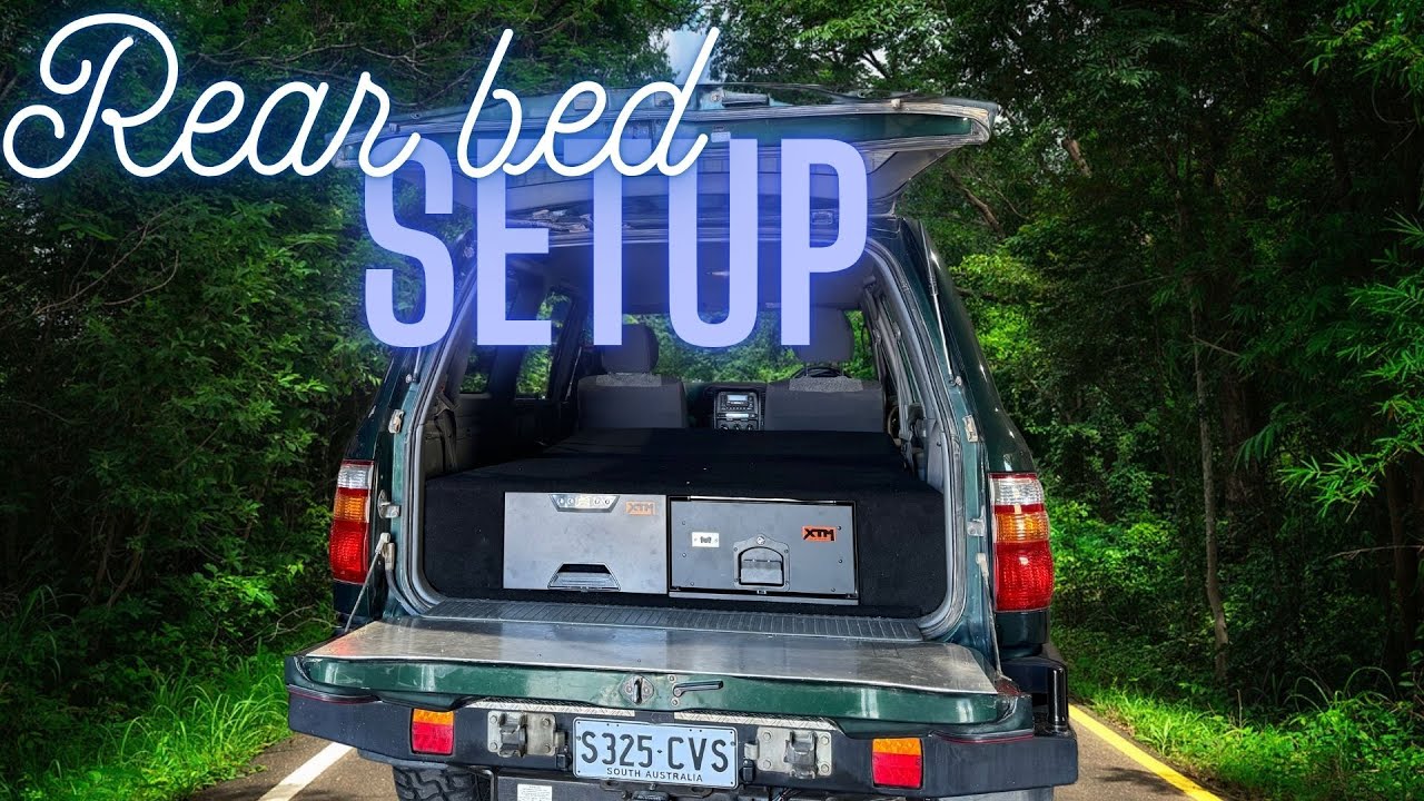 105 Series Land Cruiser Build - DIY Rear Drawer Setup - YouTube
