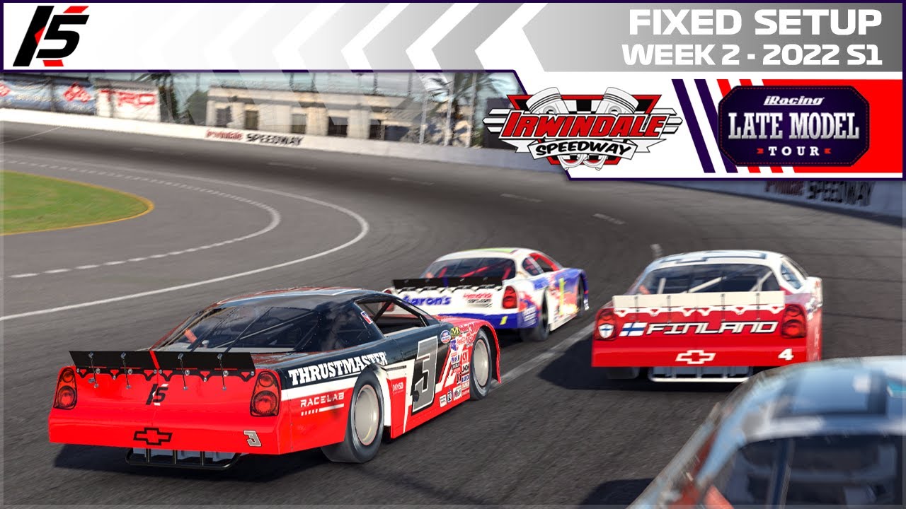 Late Models - Irwindale Speedway - iRacing - YouTube