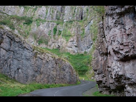Driving Cheddar Gorge, Making Cheese, The Caves & The Town - YouTube