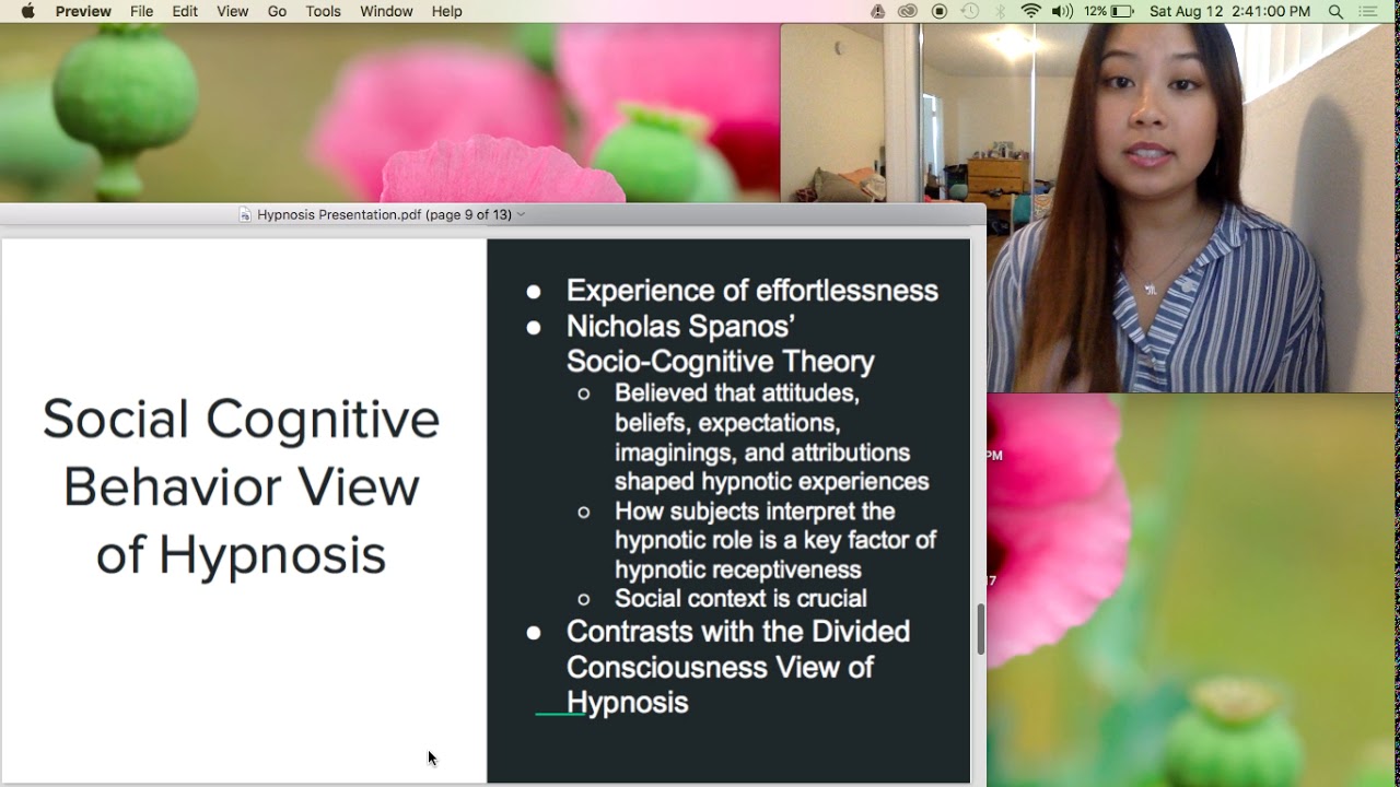 Psychology 1 Final Project - Hypnosis - YouTube
