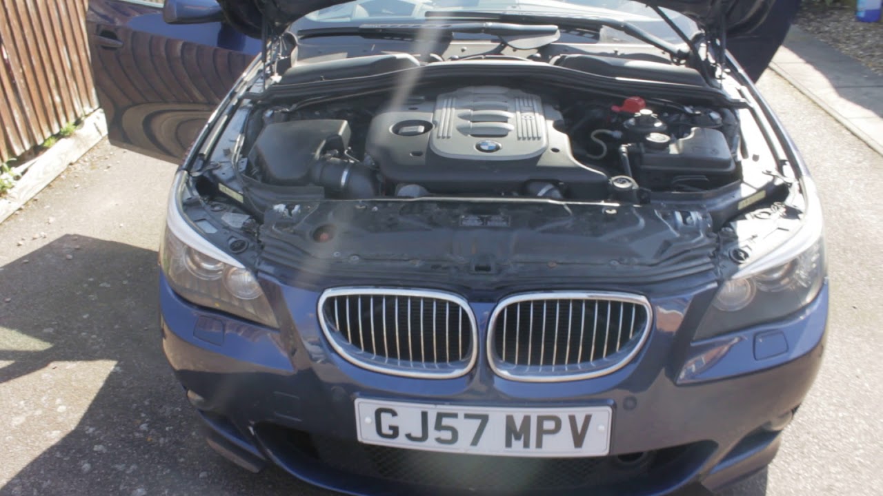 Bmw e61 535d LCI engine sound - YouTube