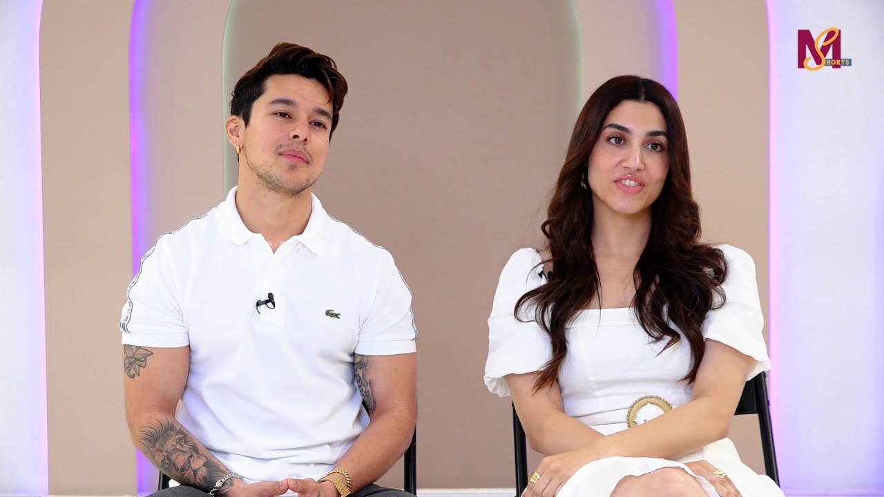 Pratik Sehajpal And Delbar Arya Interaction For Their Song Kaabil ...