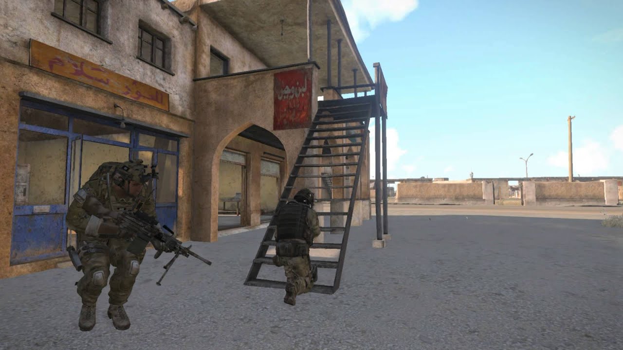 Arma 3 Spawn AI Buddy WIP test2 - YouTube