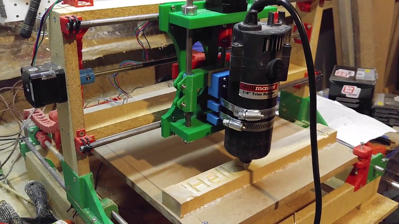 My build of the MaduixaCNC - YouTube