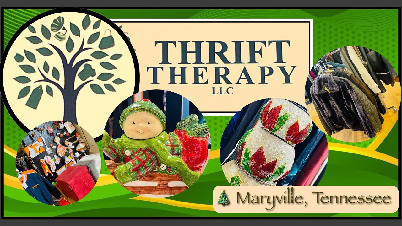 Thrift Therapy first YouTube video December 7, 2024.🎄 - YouTube