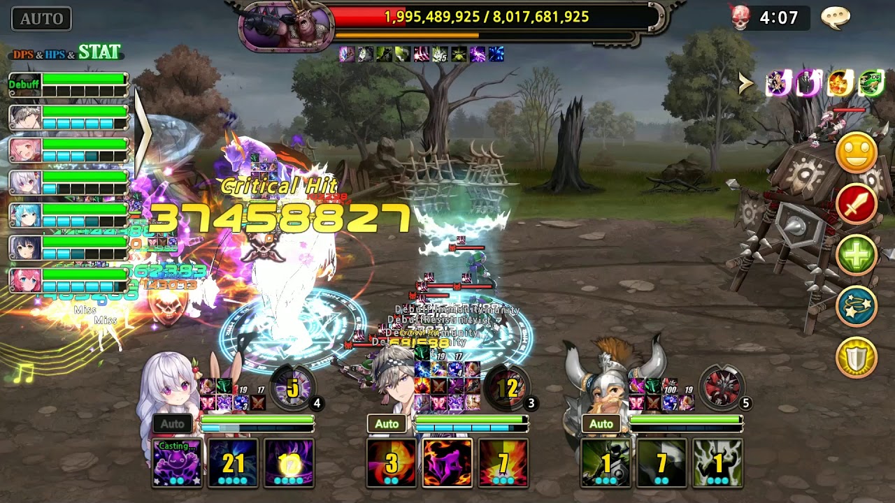 King's Raid Chase DPS Team Urkak may 2020 Hell - YouTube
