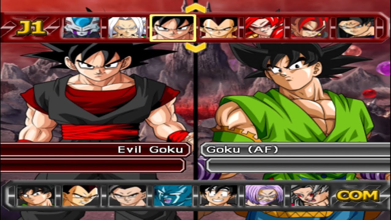 EVIL GOKU AND EVIL VEGETA AF VS GOKU AND VEGETA | DRAGON BALL BUDOKAI ...