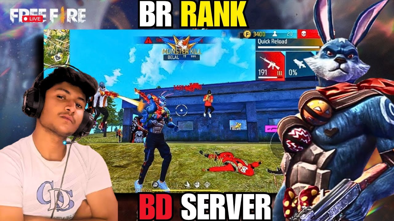 🔴[LIVE] || NEW SEASON BR RANK PUSH IN BD SERVER || LIVE STREAM ||🔴 ...