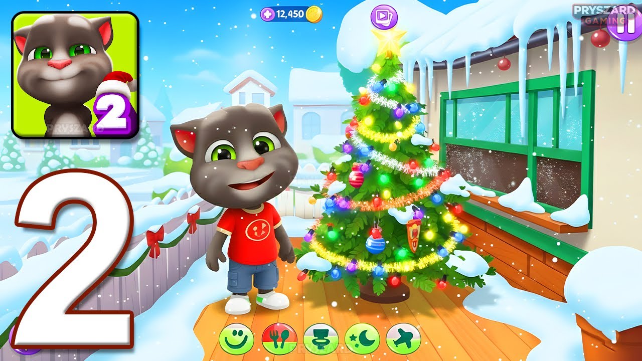 My Talking Tom 2 - Gameplay Walkthrough Part 2 - Talking Tom MiniGames ...