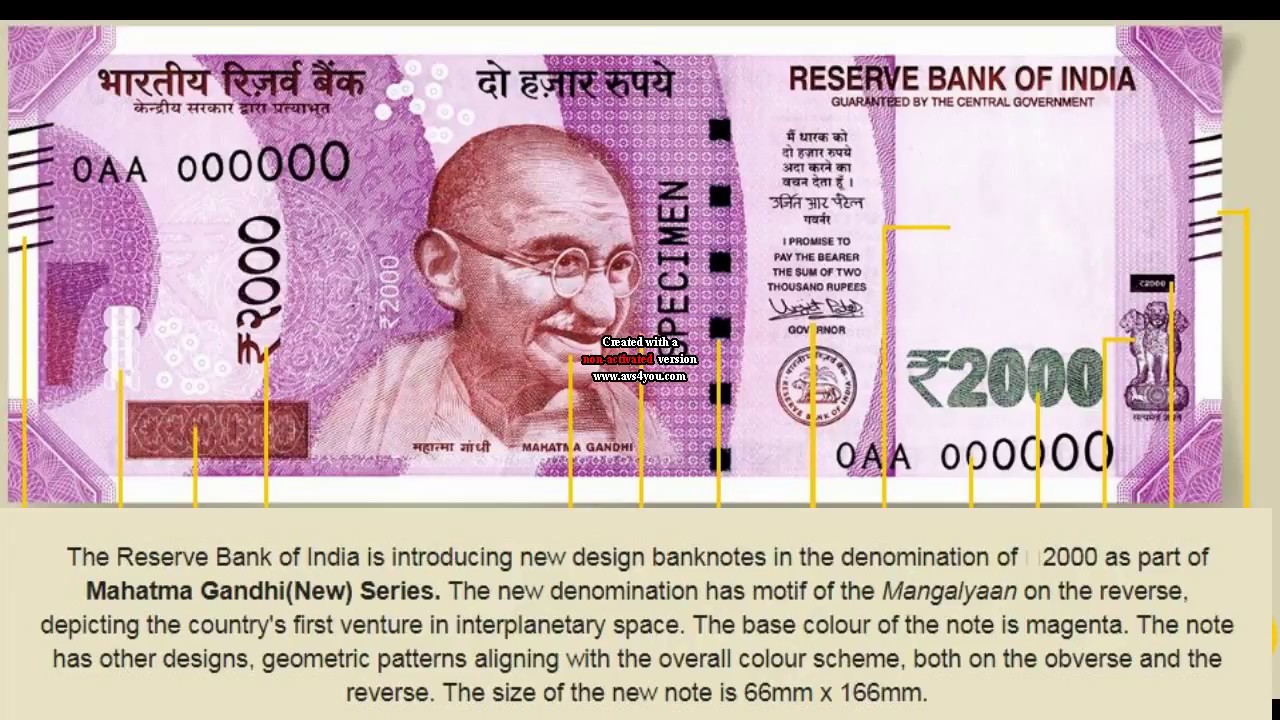 Paisa Bolta Hai! पैसा बोलता है Know about all your currencies Rs2000 ...