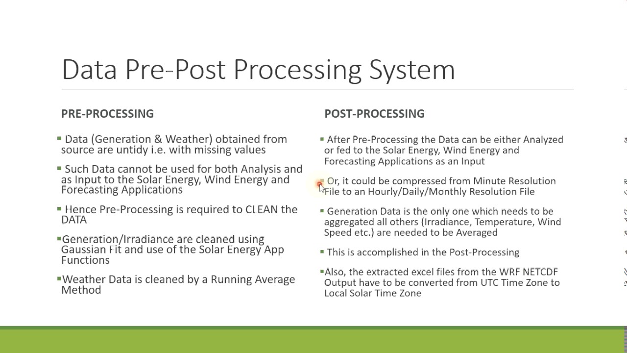 20 Data Pre Post Processing Application Presentation YouTube 20-data-pre-post-processing-application-presentation-youtube