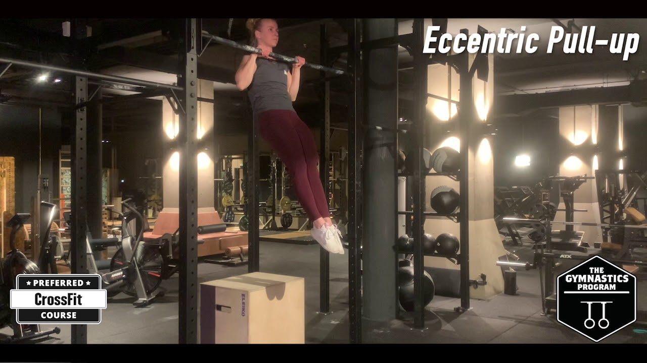 Eccentric Pull-up: Gymnastics Programming - YouTube