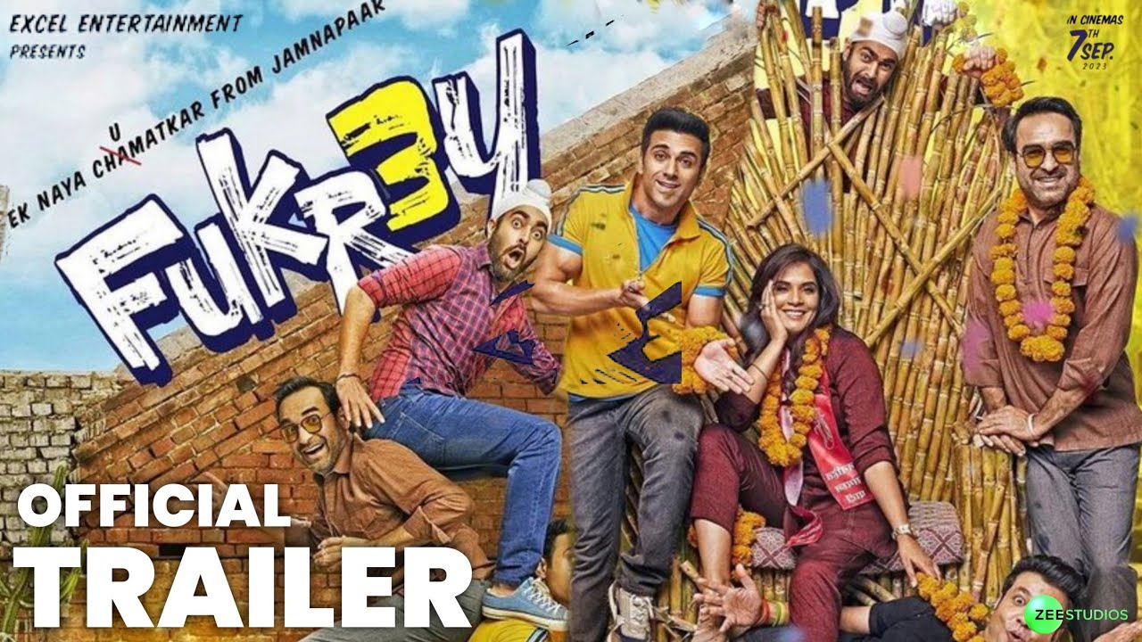 FUKREY 3 | Official Trailer | Pulkit S, Ali F, Pankaj T, Richa C, Varun ...