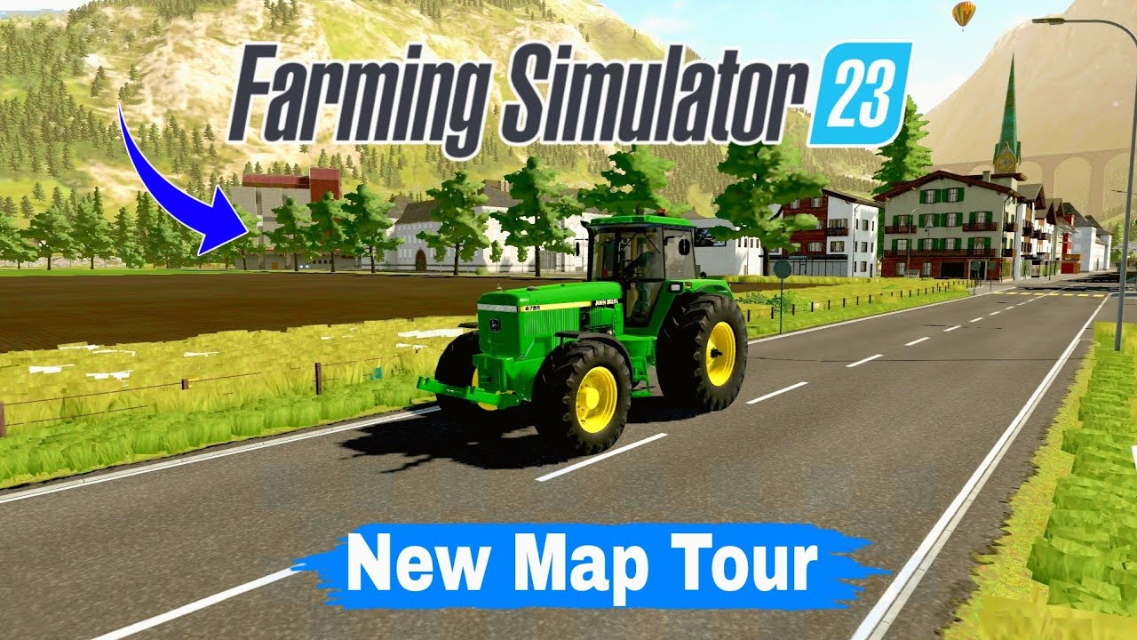 ll New Map Tour - Erlengrat Map in FS23 Il FS23 New Map Mini Tour ...
