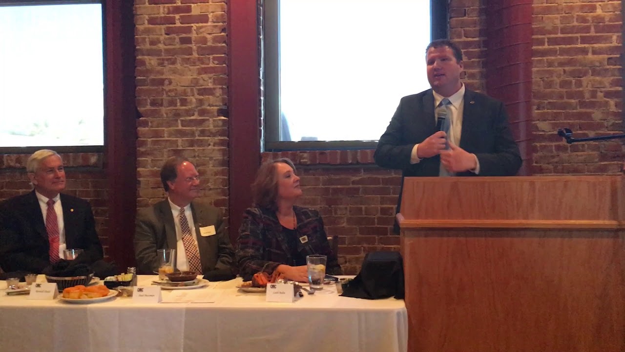 2018 State of the State Chamber Luncheon- Rep. Corey Harbison - YouTube