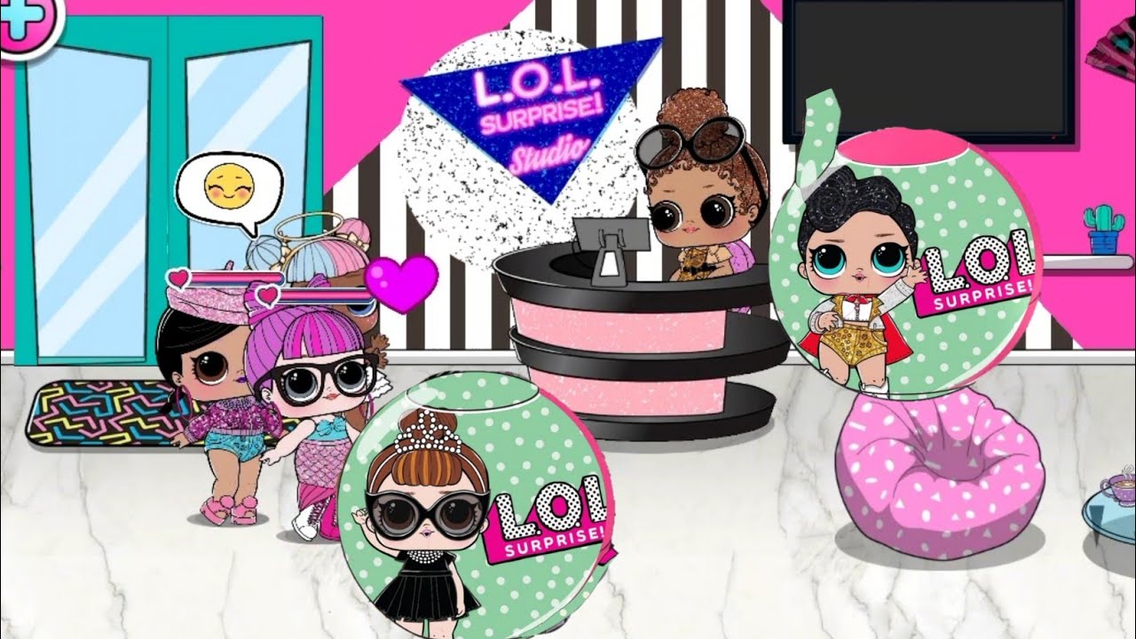 Lol surprise beauty salon gameplay part 2 lol dolls - YouTube