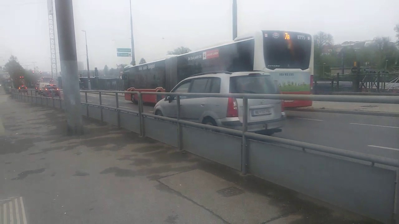 Autobus Linie 7A Bahnhof Meidling Eichenstraße in Wien - YouTube