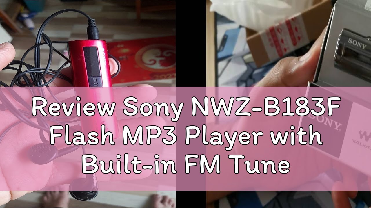 Review Sony NWZ-B183F Flash MP3 Player with Built-in FM Tuner 4GB ...