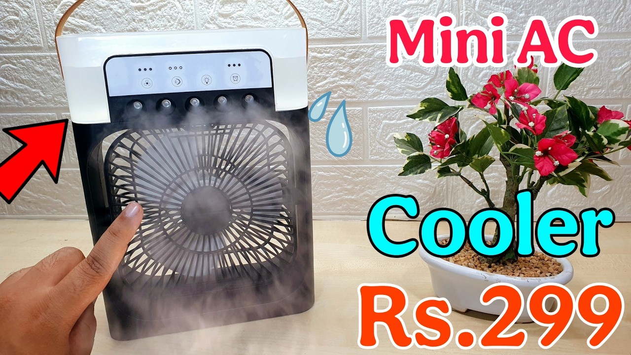 Mini Cooler Fan | Portable Air Cooler | Mini AC Cooler Under 300 ...