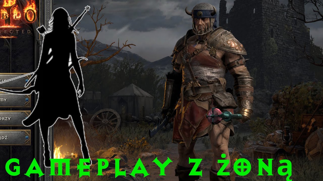 D2R - Stary Dziad gra ze swoją Żoną!!! - YouTube