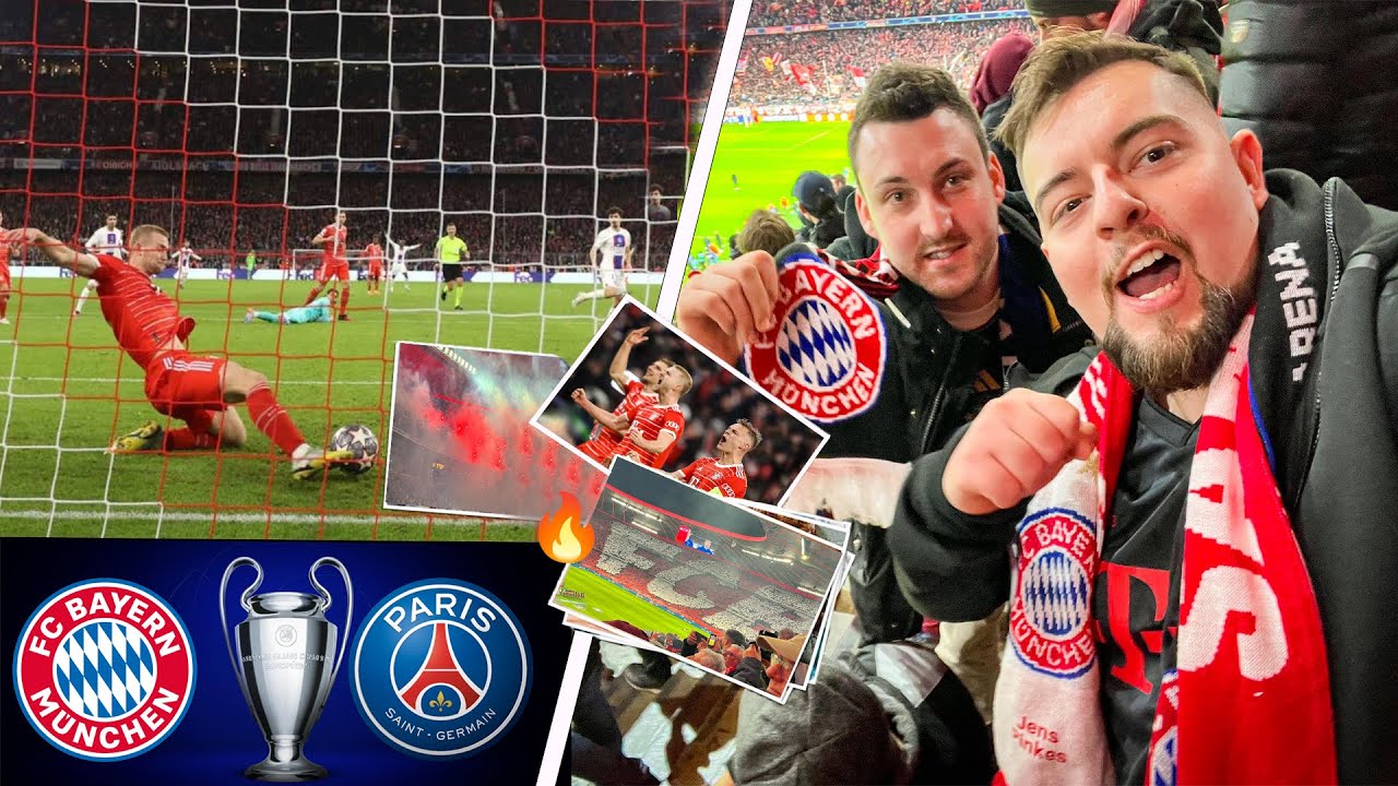 🔥 FC BAYERN vs PARIS ST. GERMAIN 🔥 UCL STADION VLOG 🔥 - YouTube
