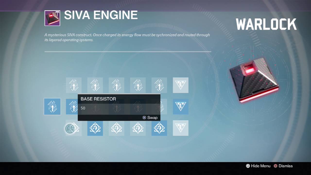 Siva Engine Codes Hunter, Titan & Warlock Step 3 - YouTube