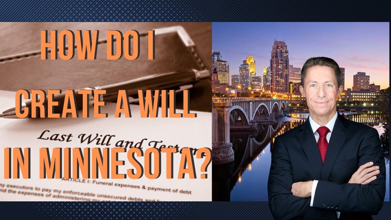 5 Steps to Creating a Will in Minnesota - YouTube