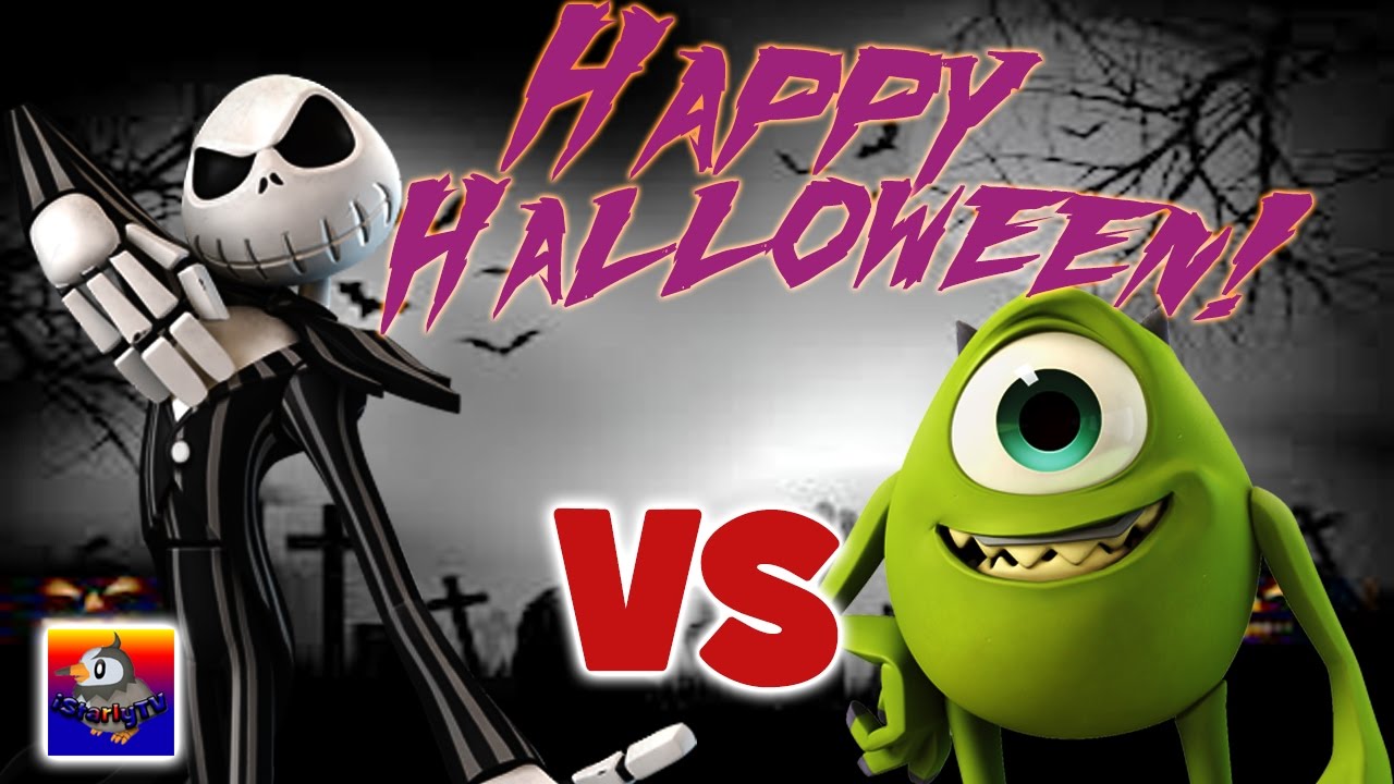 HAPPY HALLOWEEN! - Disney Infinity Games: Jack Skellington vs. Mike ...