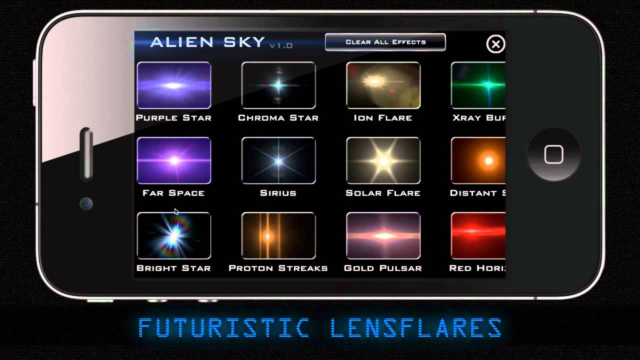 Alien Sky Photo Editor - YouTube
