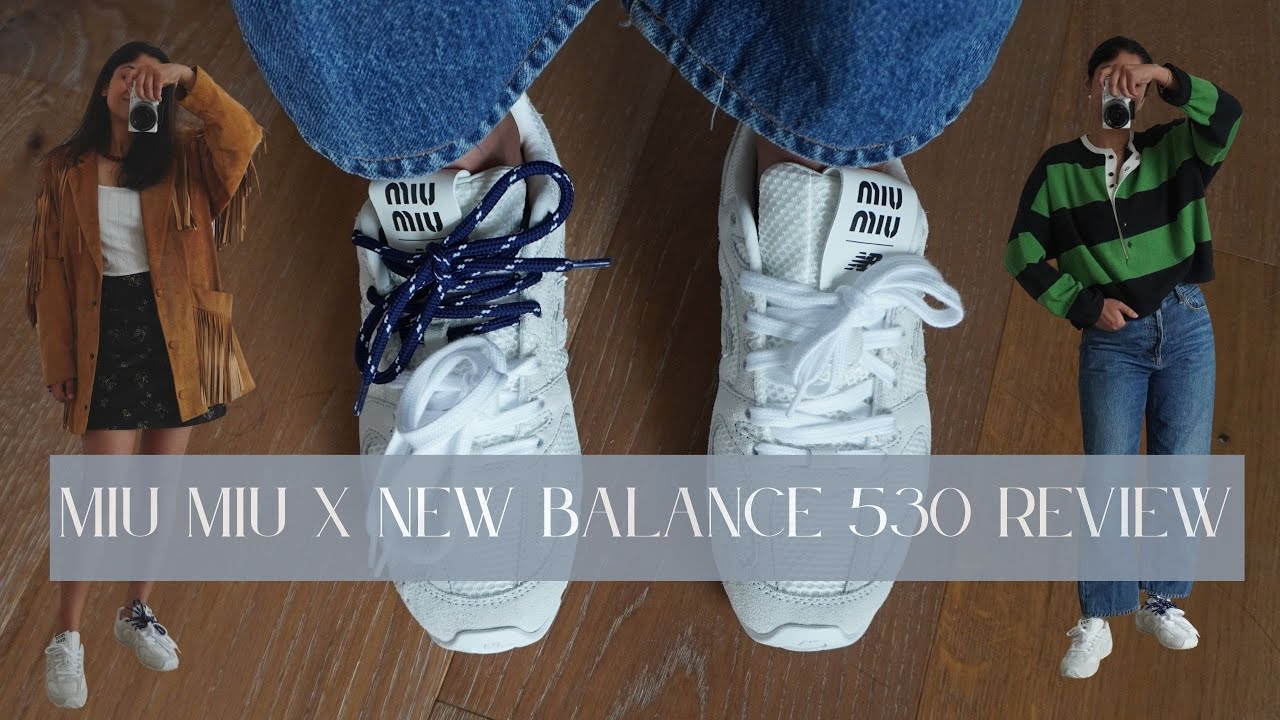 Miu Miu X New Balance 530 Review | Miu Miu Suede Sneakers - YouTube