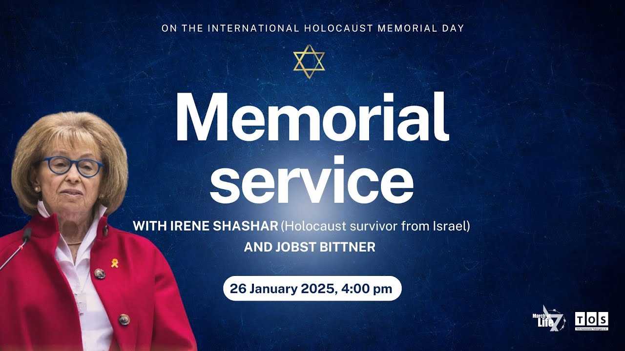Holocaust Remembrance Day service Irene Shashar (Holocaust survivor ...