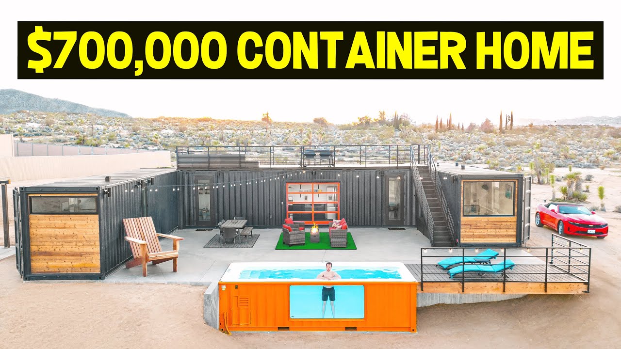 $700,000 TRIPLE SHIPPING CONTAINER HOME! (Full Tour & Cost Breakdown ...