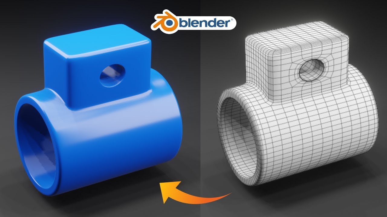 Cylinder Surface Block 3D Modelling || Hard Surface || Subdivision ...