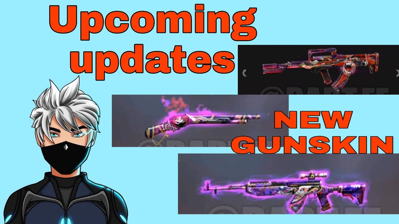 M1887 NEW GUNSKIN,LEGENDARY GROZA,LEGENDARY,SKS, UPCOMING NEW UPDATES ...