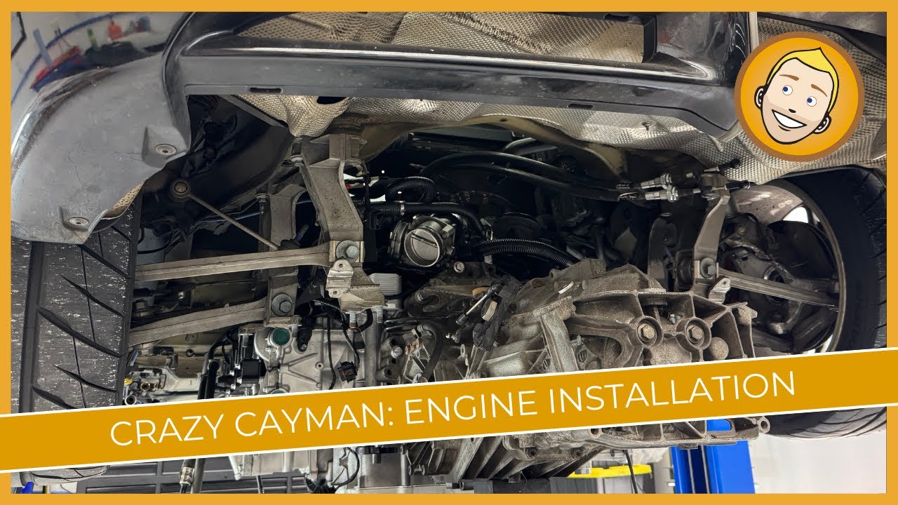 "Crazy Cayman" Engine Build - Engine Installation - YouTube