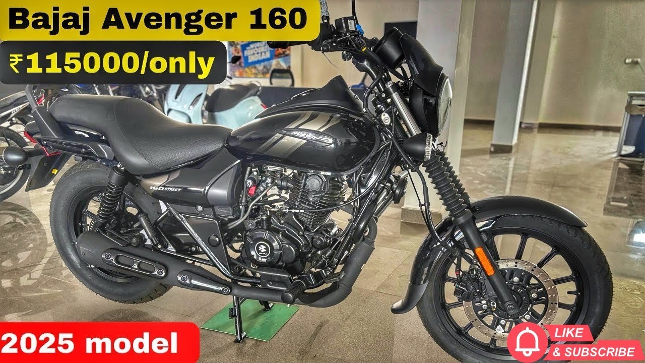 All New Bajaj Avenger 160 Street 2025 | New Model, New Colours ...