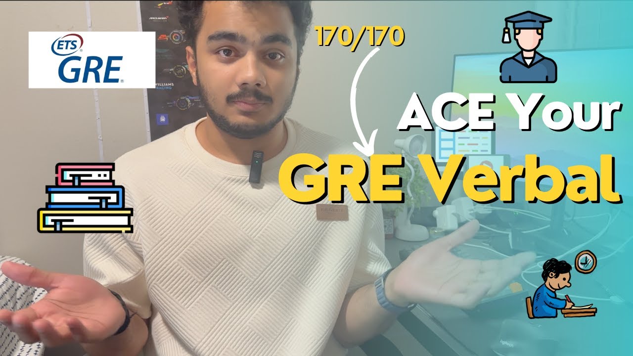 Ace your GRE Verbal section | Tips to score 170/170 | Graduate Exam ...